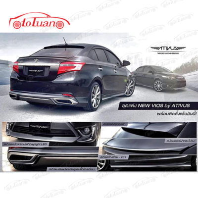 Body kit Ativus Vios 2016 - 2017 : Nội thất Ô tô Tuấn uy tín là số #1