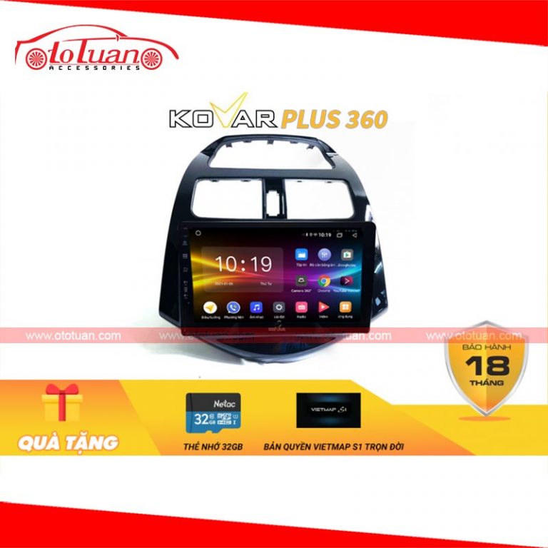 Màn hình DVD Kovar Plus 360 (Tích hợp sẵn camera 360) : Ô tô Tuấn